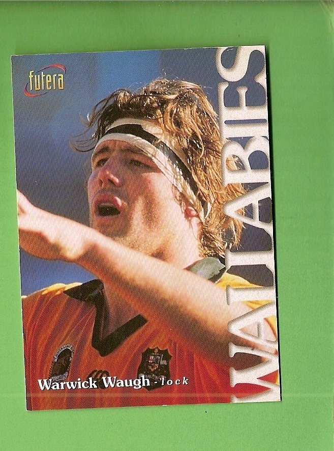 1996 RUGBY UNION CARD #29 WARWICK WAUGH, WALLABIES | eBay Australia