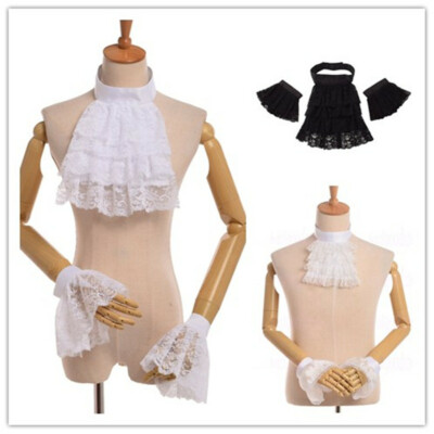 Collars & Cuffs - Lace Jabot Collars