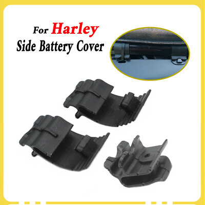 Left Side Battery Cover Clips For Harley Sportster XL883 XL1200 48 72 ...
