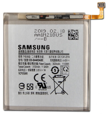 Original Samsung Galaxy A40 Akku EB-BA405ABE A405F Batterie 3100mAh ...