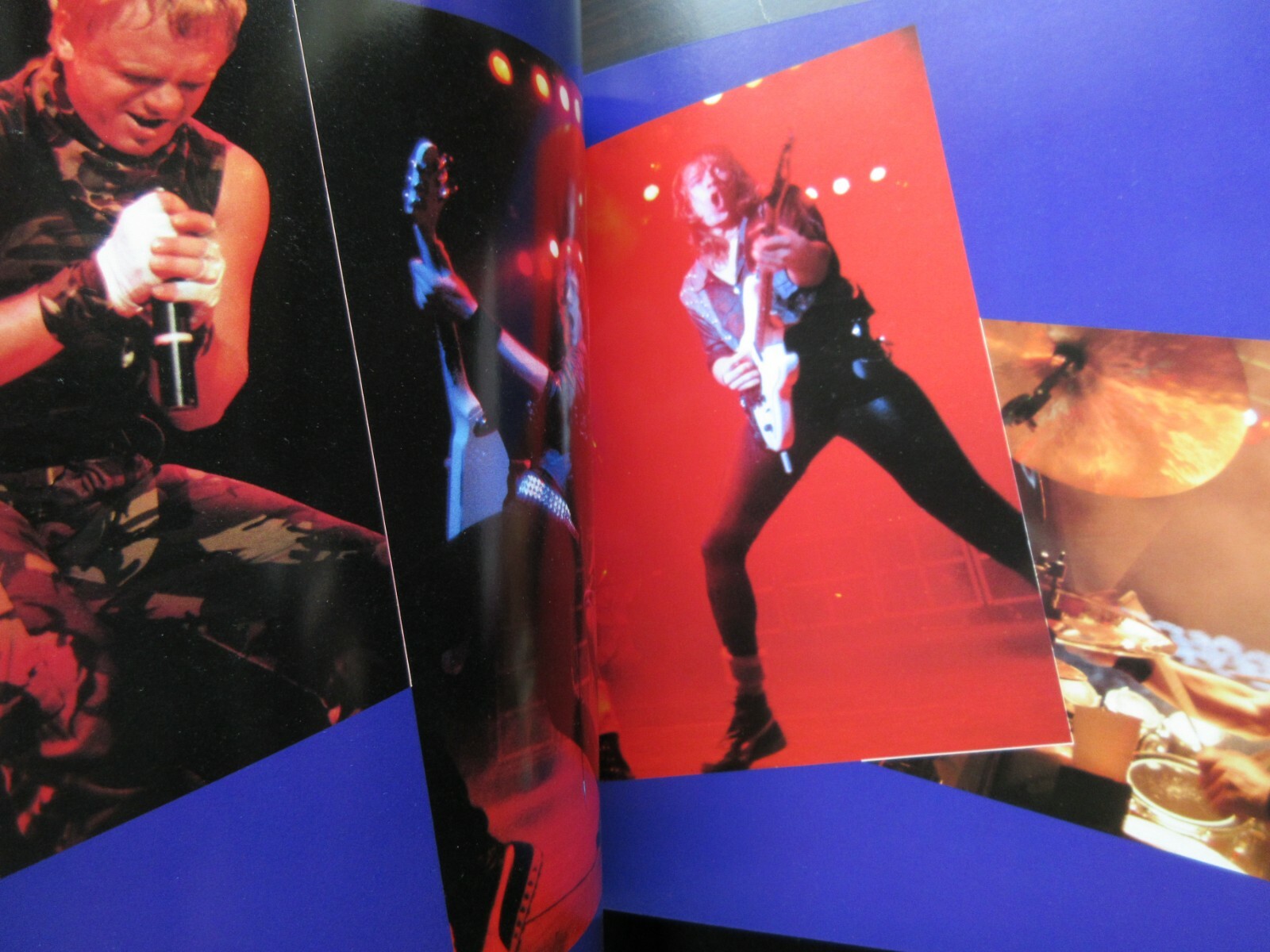 Accept 1985 Japan Tour Book w Promo Flyer for Osaka Concert UDO ...
