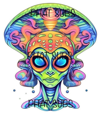 Sublimation Print Psychedelic Alien Ready to Press Heat Transfer | eBay