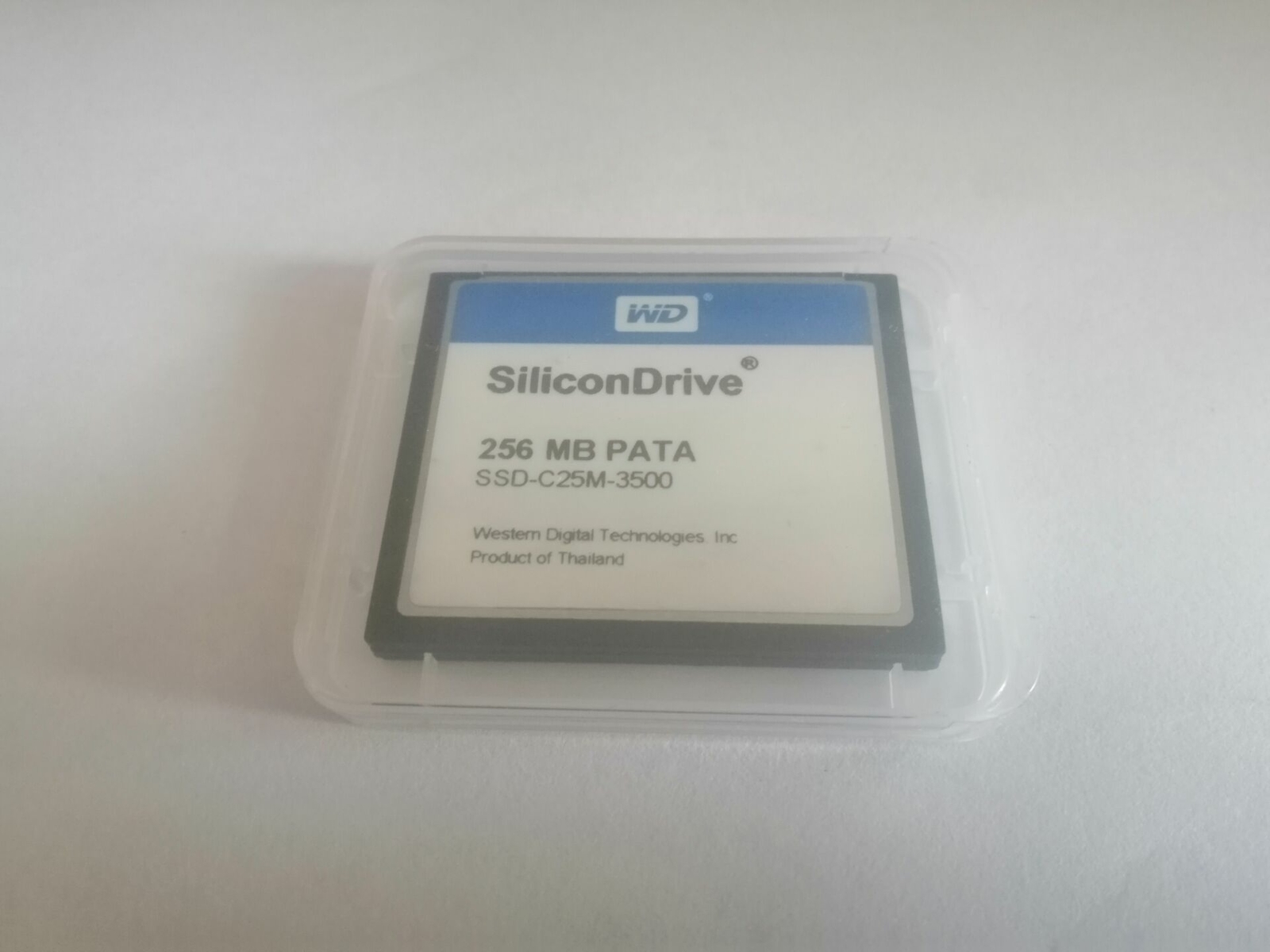 wd Silicondrive 256MB CF CARD SILICONDRIVE SSD-C25M-3500/3800 | eBay