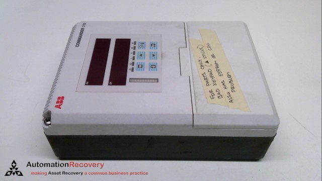 ABB C310/0110/STD COMMANDER 310 PROCESS CONTROLLER 3 RELAY OUTPUTS S #223561 for sale online | eBay