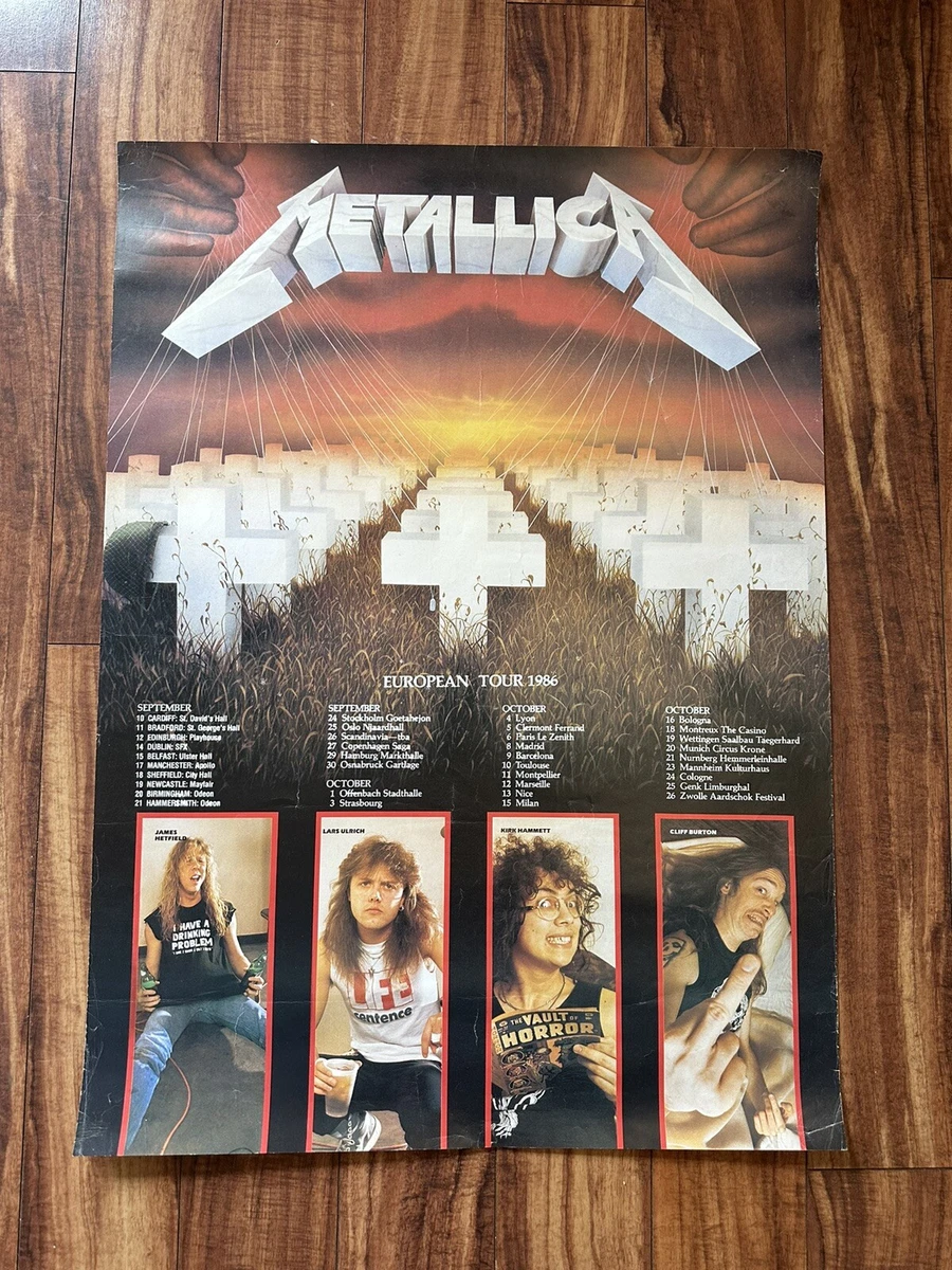 Metallica Master Of Puppets Poster