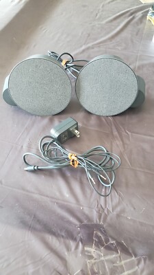 Logitech MX Sound 2.0 Multi Device Stereo Speakers Logic Tech S-00167 ...
