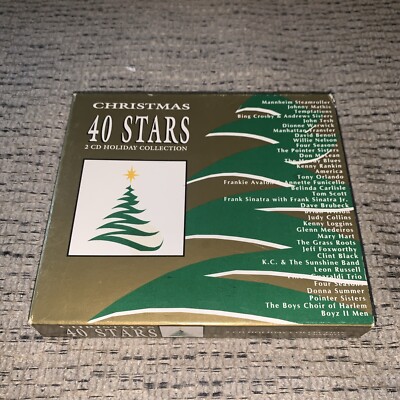 Christmas (40 Stars) 2 CD Holiday Collection - Audio CD - GOOD | eBay