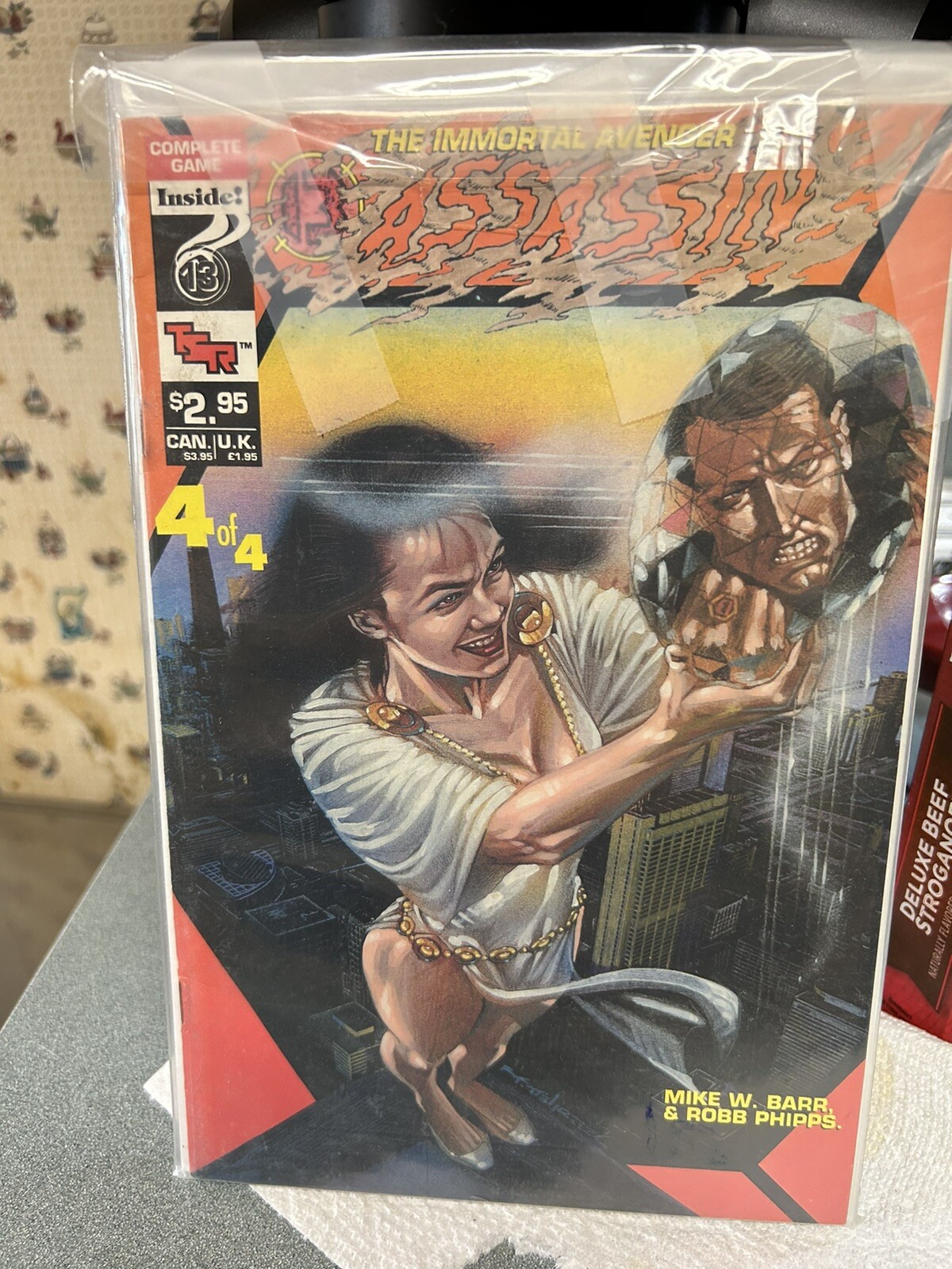 13 ASSASSIN Comic Module 1-4 TSR 1990 NM MINT..1ST PRINT..THE IMMORTAL ...