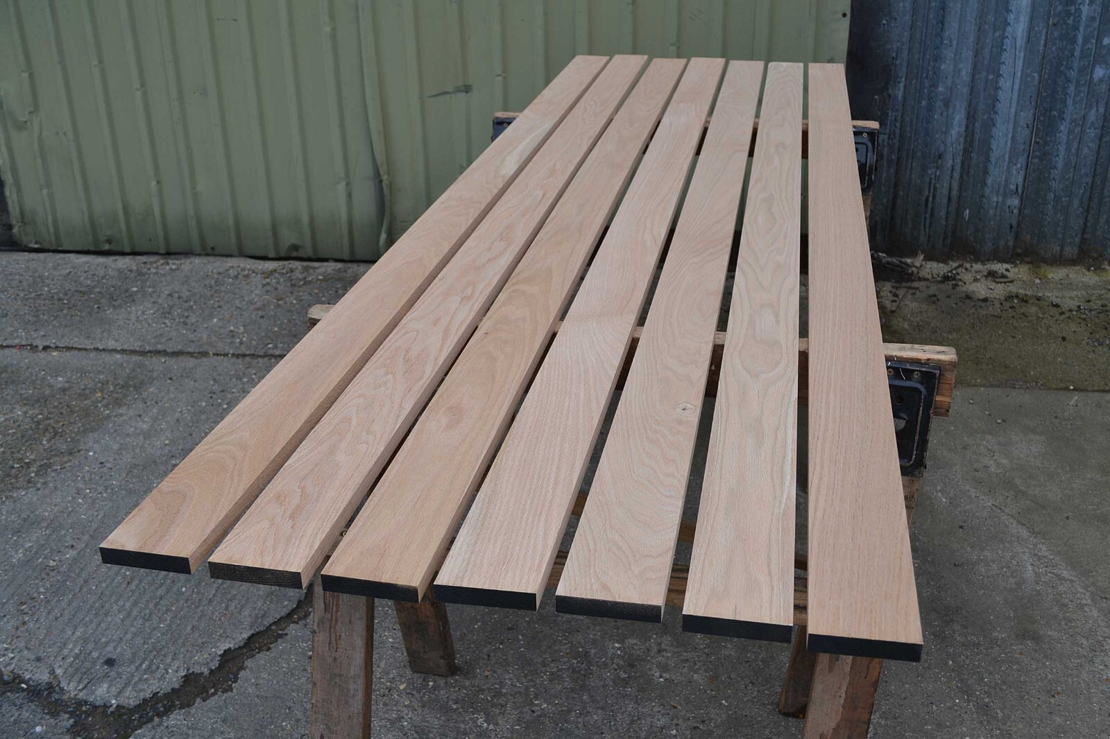 Prime Grade USA Oak 1x4" PAR to 4 Square Edges 20x95mm - 7pcs at 8ft (2 ...