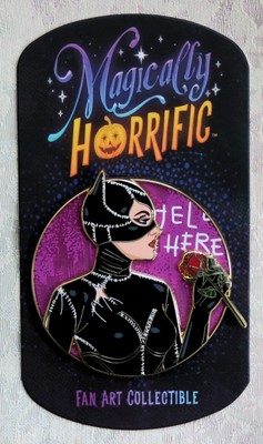 CATWOMAN PROFILE LE POP FANTASY PIN DC COMICS MAGICALLY HORRIFIC SOADA ...