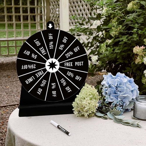 Rotating Wheel Erasable Roulette Wheel for Carnival Party Favors ...