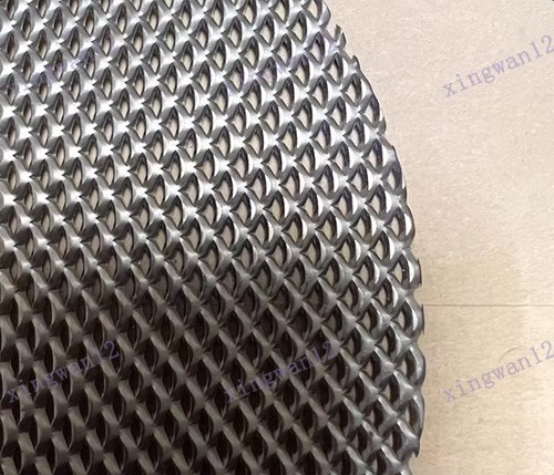 Titanium Metal Grade Mesh Perforated Diamond Holes plate expanded ...