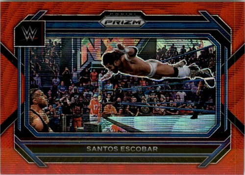 2023 Panini Prizm WWE Prizms Ruby Wave #59 Santos Escobar - WS | eBay