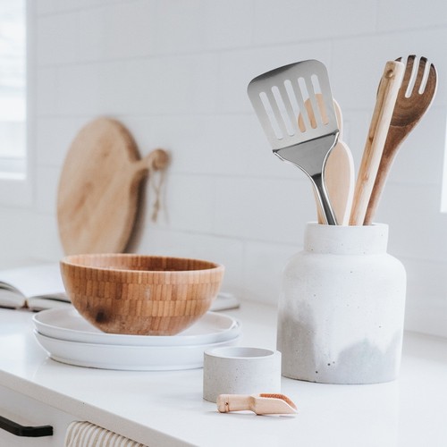 Stainless Steel Spoon Spatula Bbq Food Flipper Utensils for Cooking | eBay