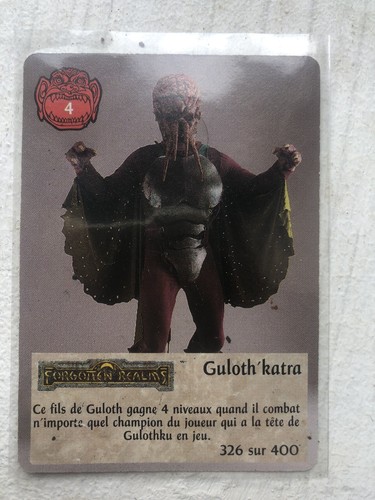 Carte Spellfire Guloth’katra Forgotten Realms | eBay