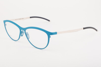 Orgreen URSULA 484 Matte Capri Blue / Shiny Palladium Titanium Eyeglasses 52mm | eBay