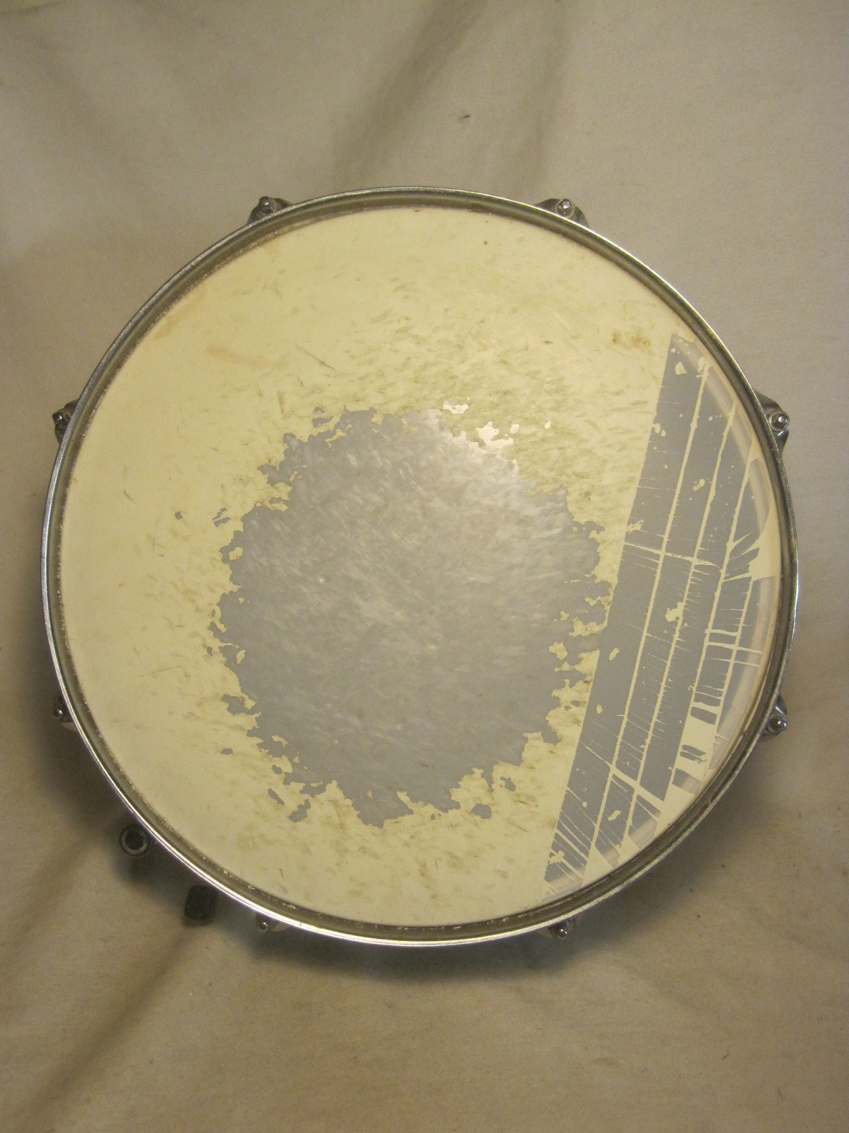 vintage snare drum percussion instrument metal steel body instrumental ...