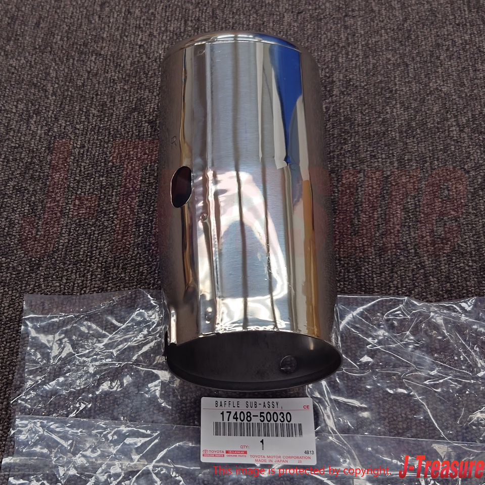 LEXUS SC430 UZZ40 2002-2010 Genuine Exhaust Tail Pipe Baffle Sub Assy ...