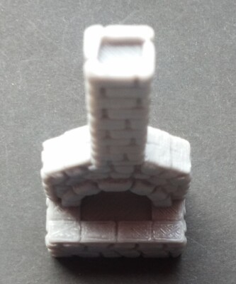 Roleplay Wargame Scenery Heroquest Warhammer - Forge / Fireplace | eBay