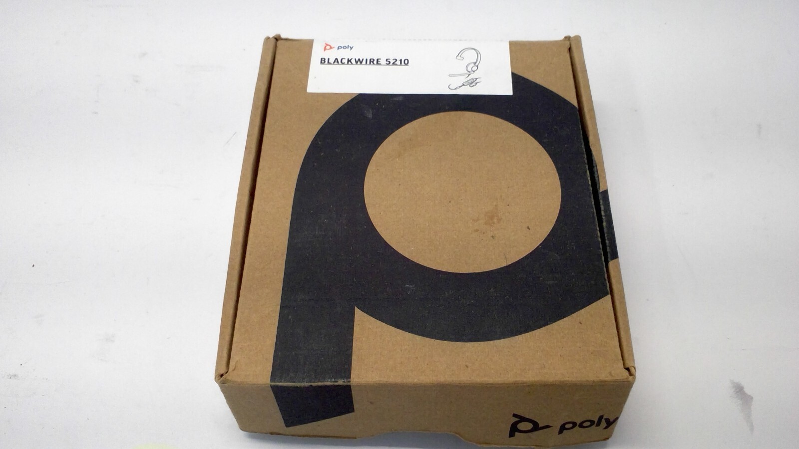 Plantronics Poly Blackwire 5210 207577-01 One Ear Headset Headphone | eBay