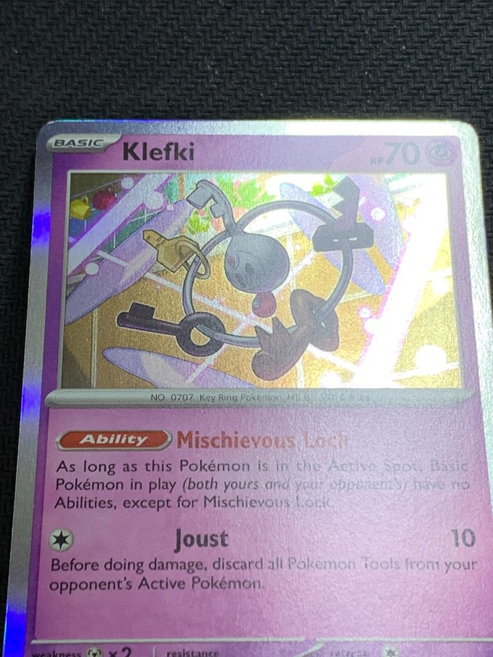 Klefki 096/198 Holo Rare Scarlet & Violet Pokemon Card 2023 | eBay