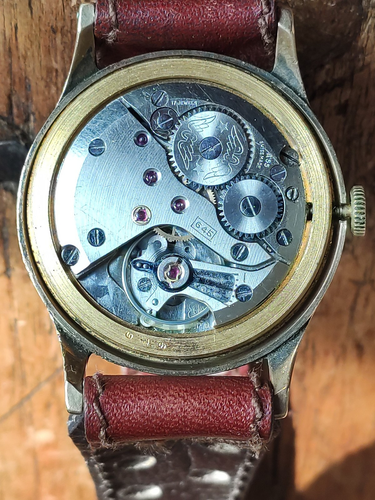9ct Gold Rotary Watch U.M. 1950s Rotary Incabloc Wristwatch Manual Wind ...