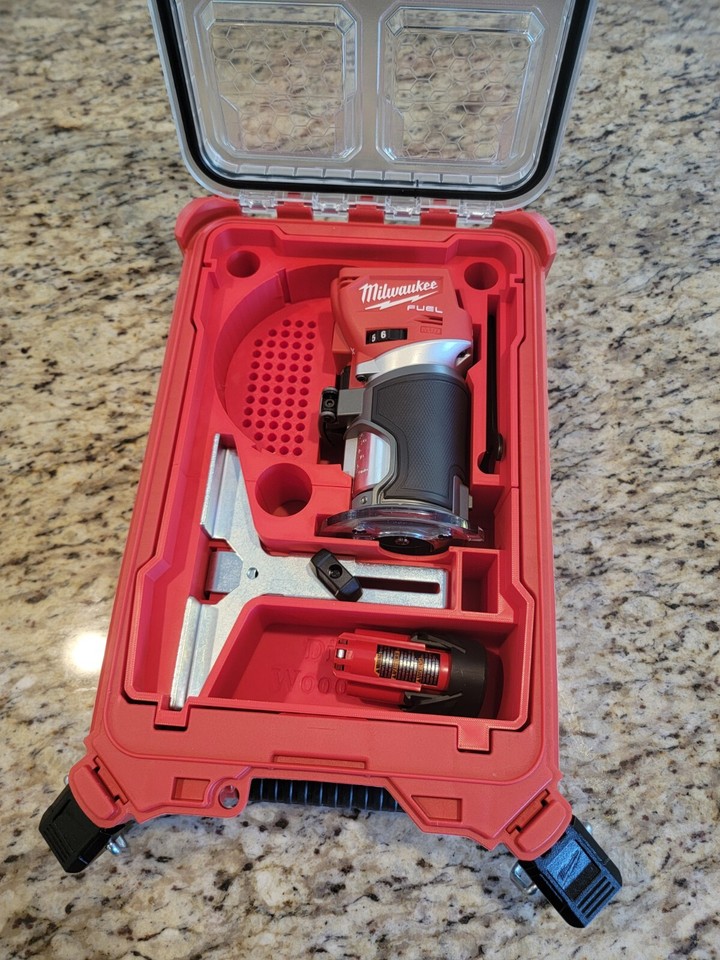 Insert For M18 Milwaukee Trim Router | Fits Packout Container Model 48 ...