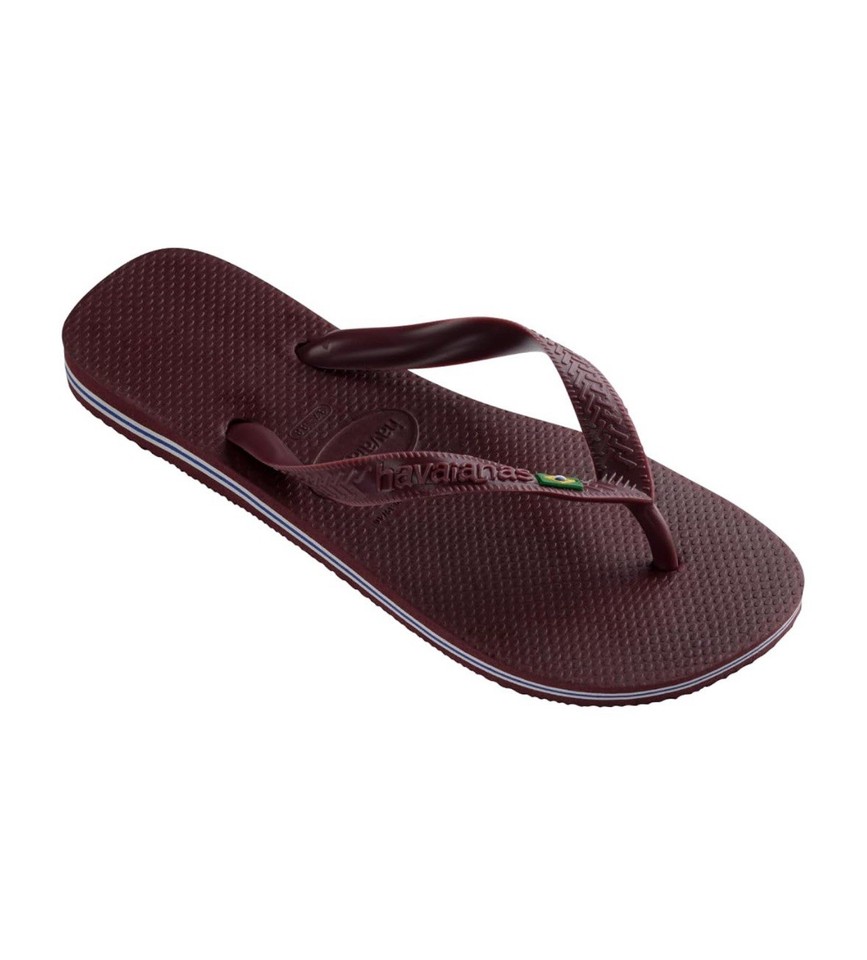 Havaianas Men's Brazil Logo Flip Flops Sandals Grape Wine Men’s 11-12 US NEW | eBay
