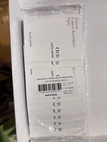 Maison Francis Kurkdjian Oud Satin Mood Eau de Parfum Sample Spray 2ml ...