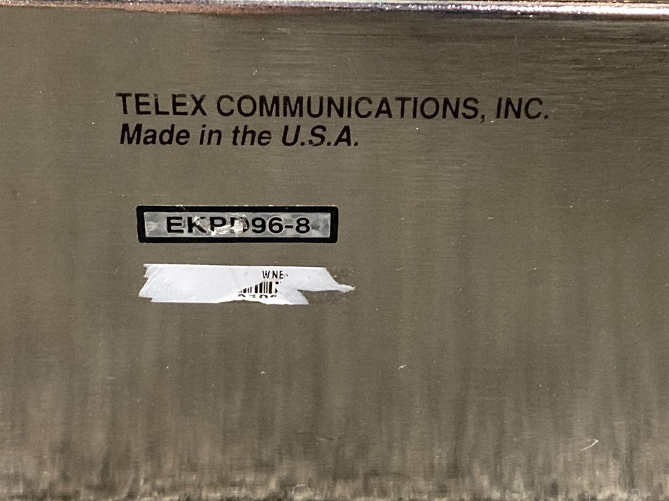 RTS by Telex EKPD96-8 Matrix Intercom System 32348 w/ Power Cord | eBay