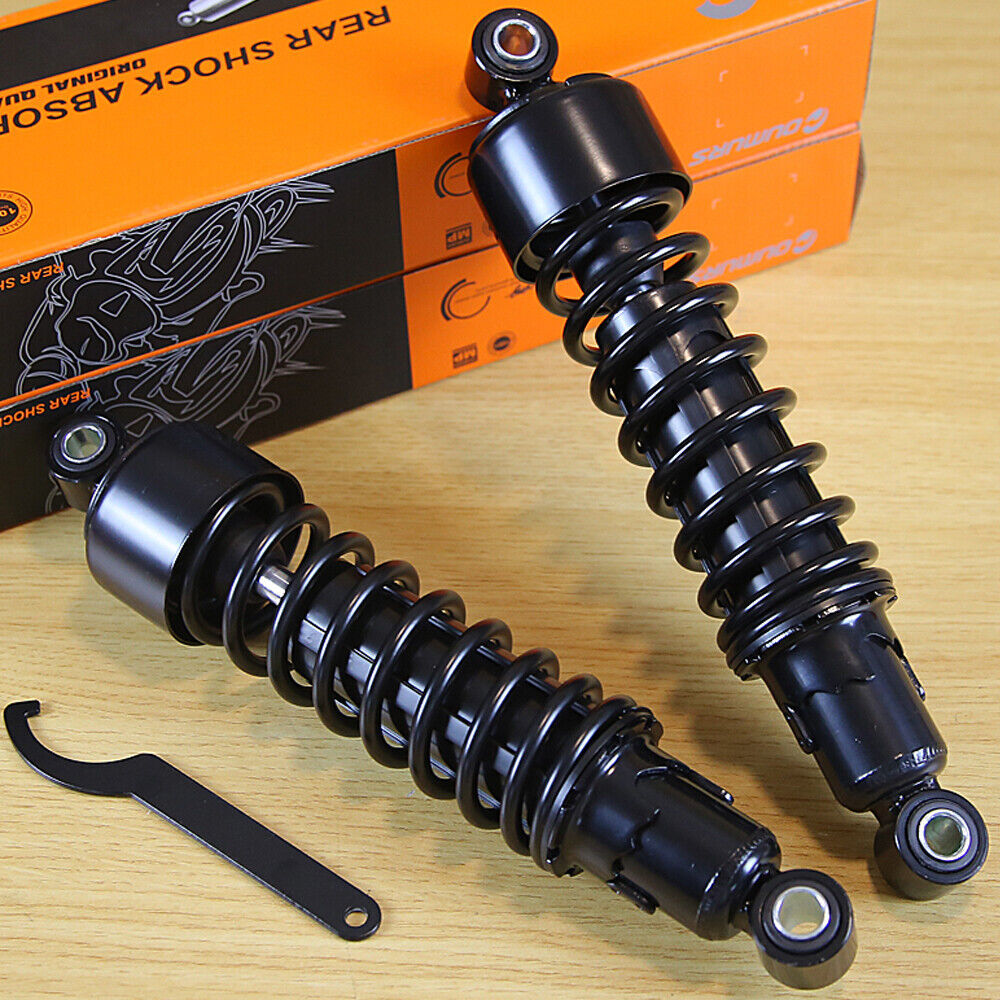 Rear Shocks 11.75" For Harley Touring Road Glide Road King Street ...