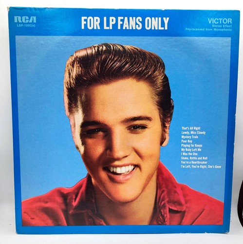 ELVIS PRESLEY - FOR LP FANS ONLY - 1976 RCA VICTOR LSP-1990(e) | eBay