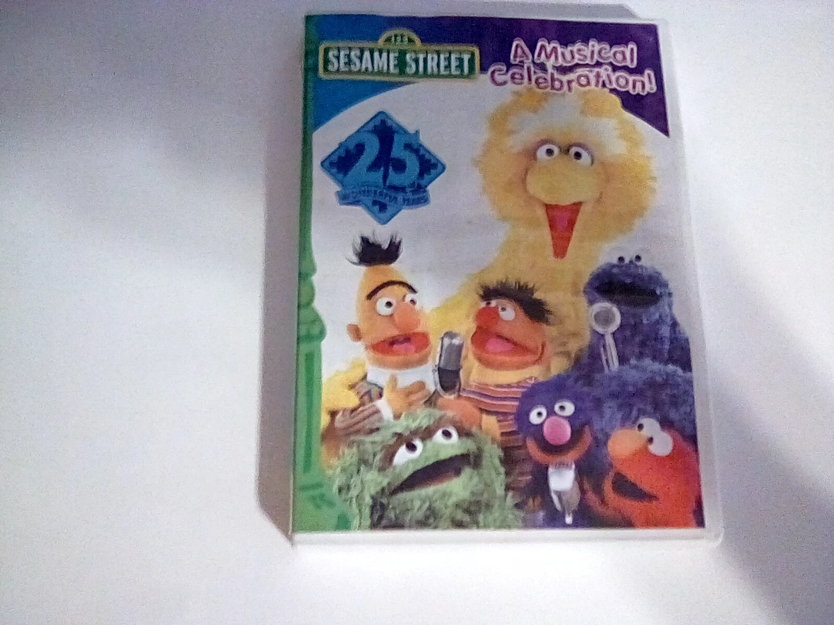Sesame Street 25th Birthday A Musical Celebration Vhs Ebay