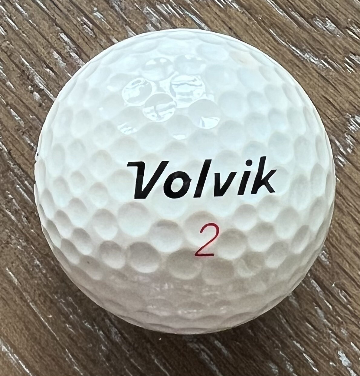 Volvik #2 DS 77 Distance White Golf Ball | eBay