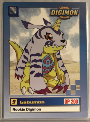 Gabumon 1999 Bandai Digimon Card #12 Trading Card Series | eBay