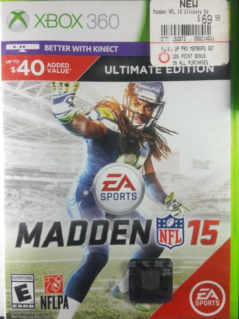 Madden NFL 15 (Ultimate Edition) - Xbox 360 by Electronic Arts | eBay