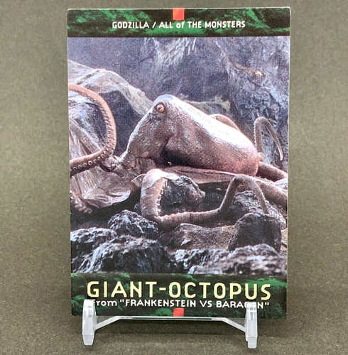Giant-Octopus Godzilla / All of The Monsters Carddass 1st ED 17 Vintage ...