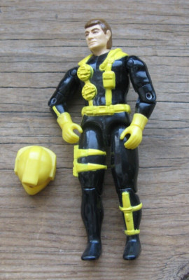 GI Joe Wet Suit v3 1992 ARAH Vintage Action Figure Yellow w helmet ...