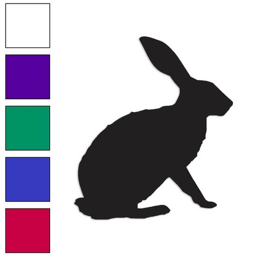 Hare Bunny Rabbit, Vinyl Decal Sticker, Multiple Colors & Sizes #2847 ...