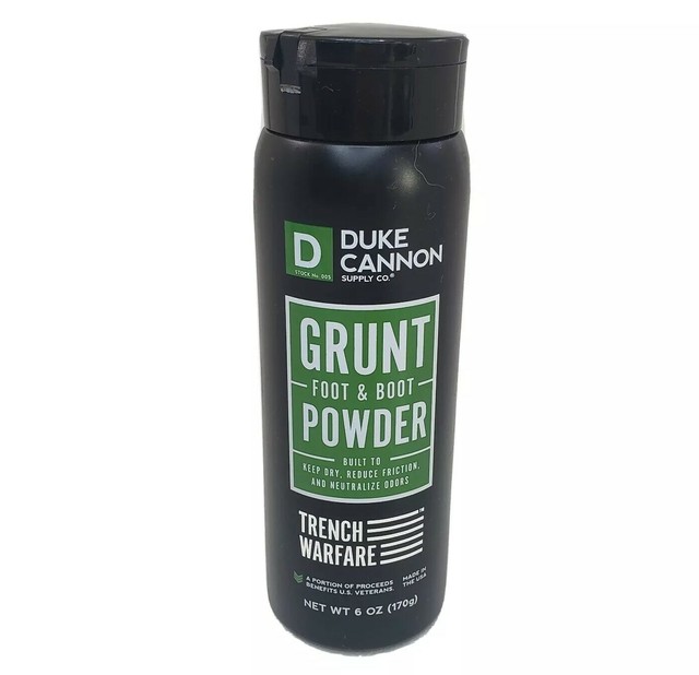 2 Bottles Duke Cannon Grunt Foot & Boot Powder 6 Oz for sale online | eBay