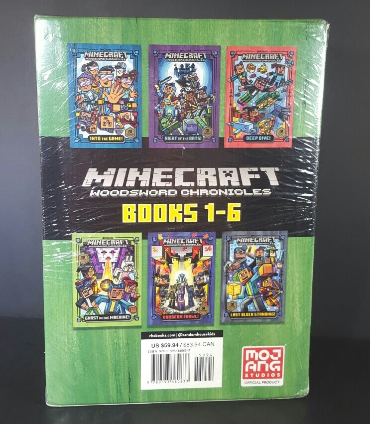 Minecraft Woodsword Chronicles: the Complete Series: Books 1-6 *NEW IN ...