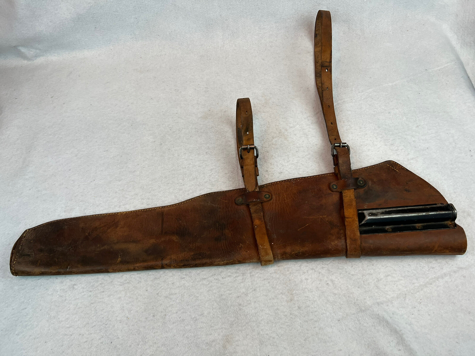 WWII US Army Boyt Leather Rifle Scabbard M1 Garand 42 Vintage 1940s ...