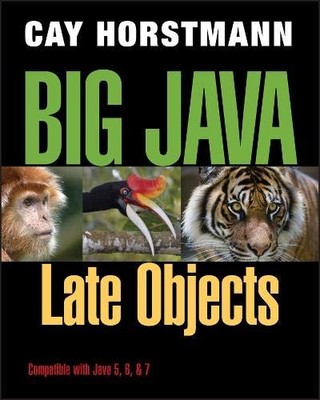 Big Java: Late Objects By Cay S. Horstmann 9781118087886| eBay