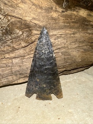 Modern Flint Knapped Arrowhead Bird Point 2 inches in length | eBay