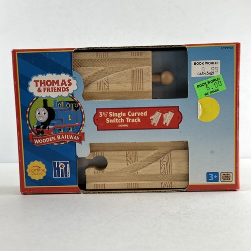 Thomas & Friends 99910 3 1/2" Single Curved Switch Track, 2 Pcs LC99910 ...