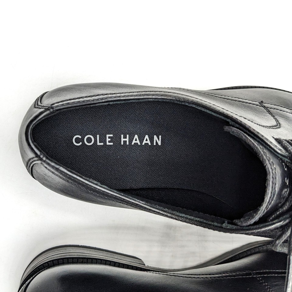 Cole Haan Men’s Leather Modern Essentials Plain Toe Oxford Shoe [Black ...