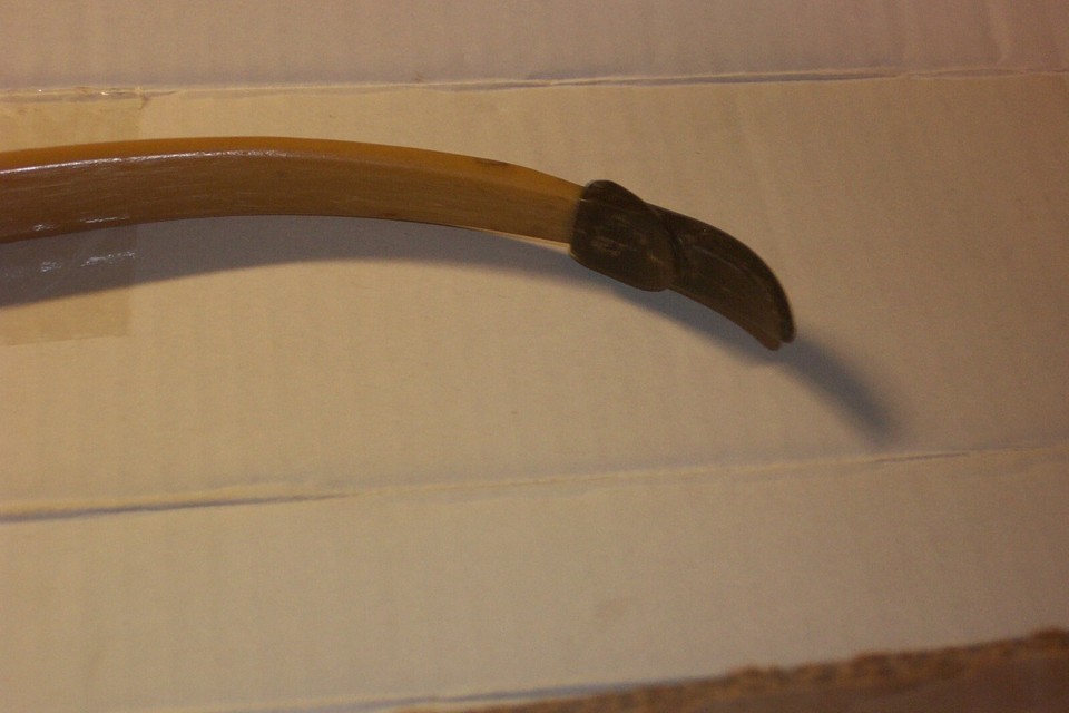 VINTAGE INDIAN ARCHERY RECURVE BOW, NO string - 52 inch Length ...