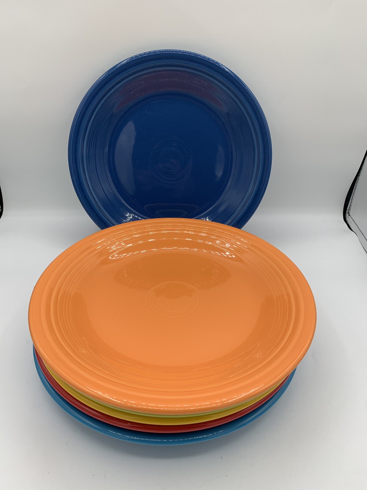 Homer Laughlin Fiesta Dinner Plates 10.5” Inch Multi Color Fiestaware ...