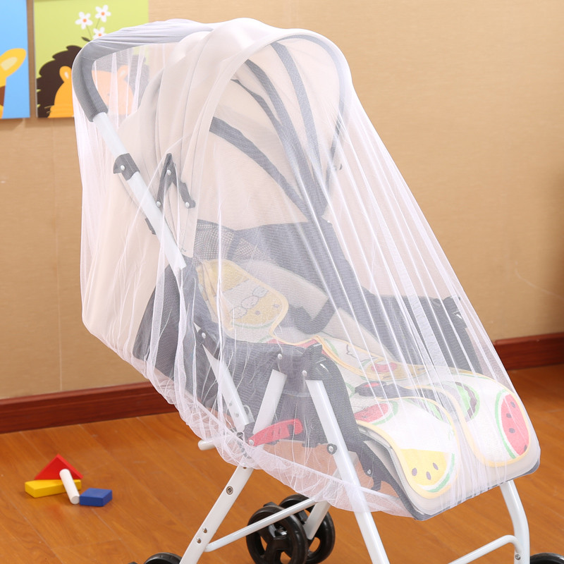Stroller Pushchair Pram Mosquito Fly Insect Net Mesh Buggy Cover for ...