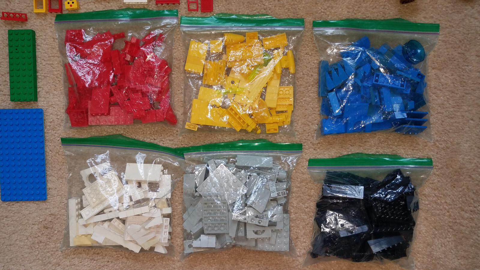 🟢1990's Vintage Lego Brick Set Bulk Lot 4lbs of bulk rare pieces & mini ...